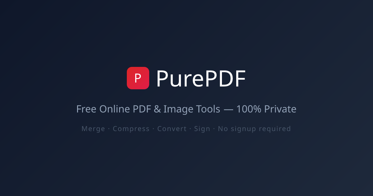Merge PDF Online Free - Combine PDF Files Instantly | PurePDF
